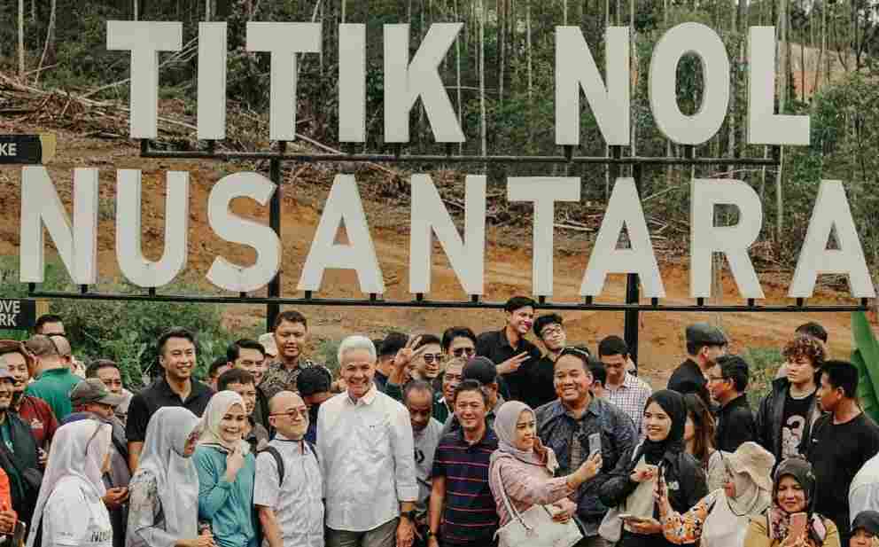 Jadi Capres Pertama Kunjungi IKN, Ganjar Siap Lanjutkan dengan Cepat